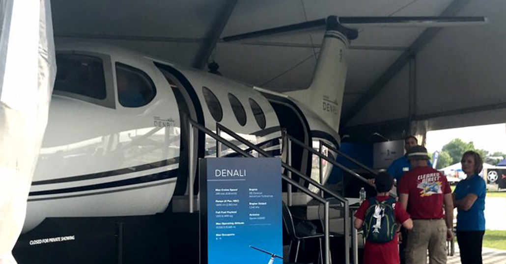 AirVenture 2018 - Textron Aviation presentó la mockup del Cessna Denali ...