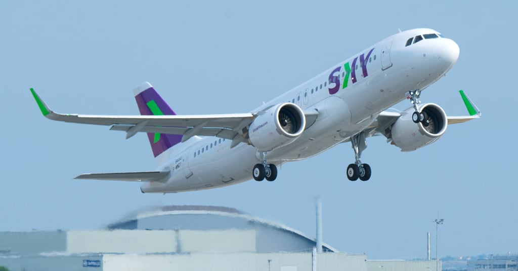 Airbus entregó el primer A320neo a SKY Airline | HANGAR X