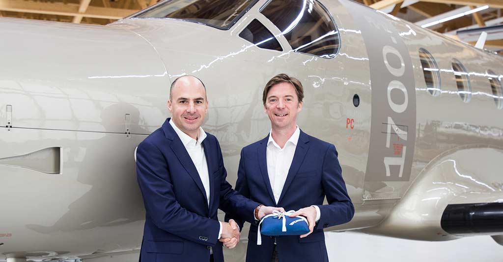 Pilatus entregó el PC-12 N°1700 a Jetfly Aviation | HANGAR X