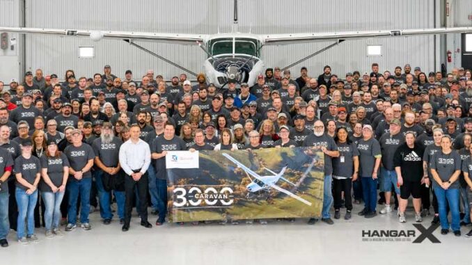 Textron Aviation entregó el Cessna Caravan N°3000 | HANGAR X