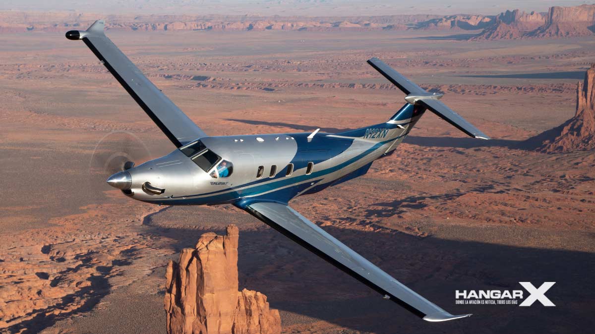 El Pilatus PC-12 alcanza las diez millones de horas de vuelo | HANGAR X