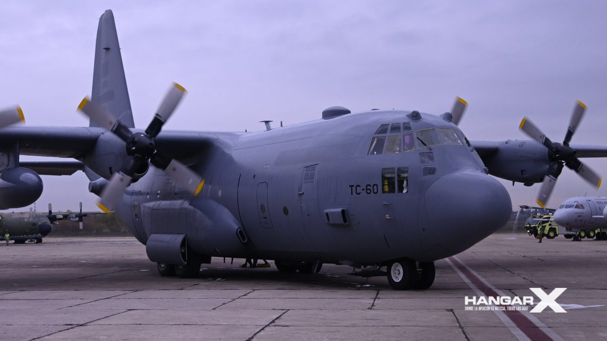 Fuerza Aérea Argentina incorpora un Hercules C-130H (TC-60) | HANGAR X