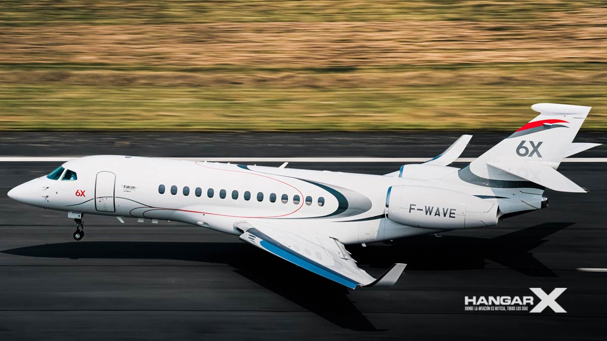 Dassault Falcon 6X recibe la certificación de EASA y FAA | HANGAR X