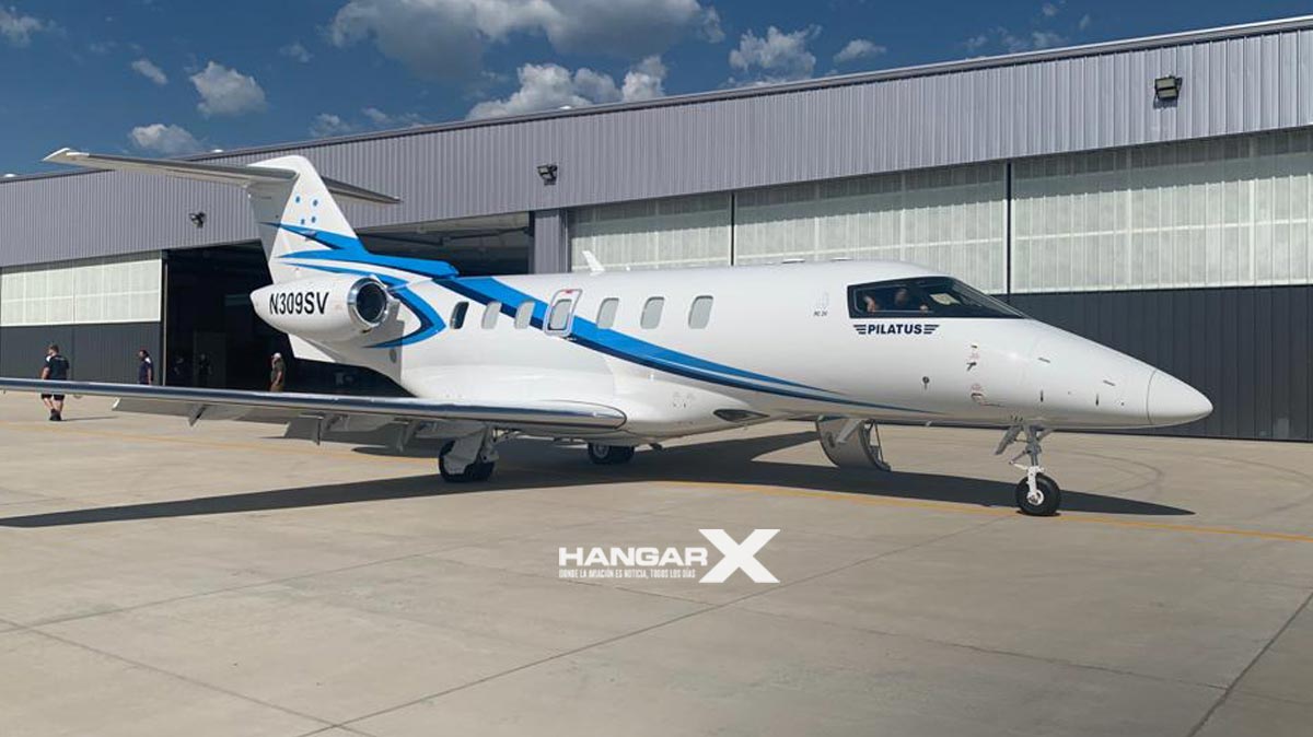 Entregan el primer Pilatus PC-24 para Argentina | HANGAR X