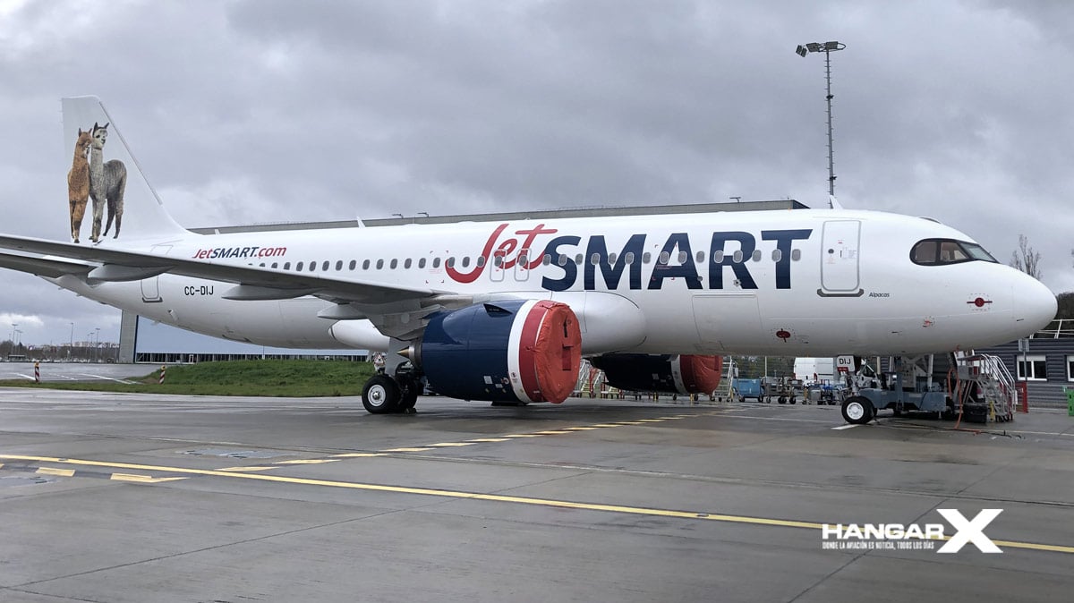 JetSMART incorpora dos nuevos Airbus A320neo a su flota | HANGAR X