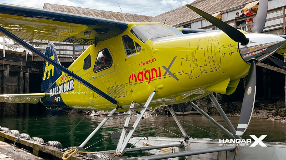Harbour Air acuerda compra de 50 motores eléctricos con magniX