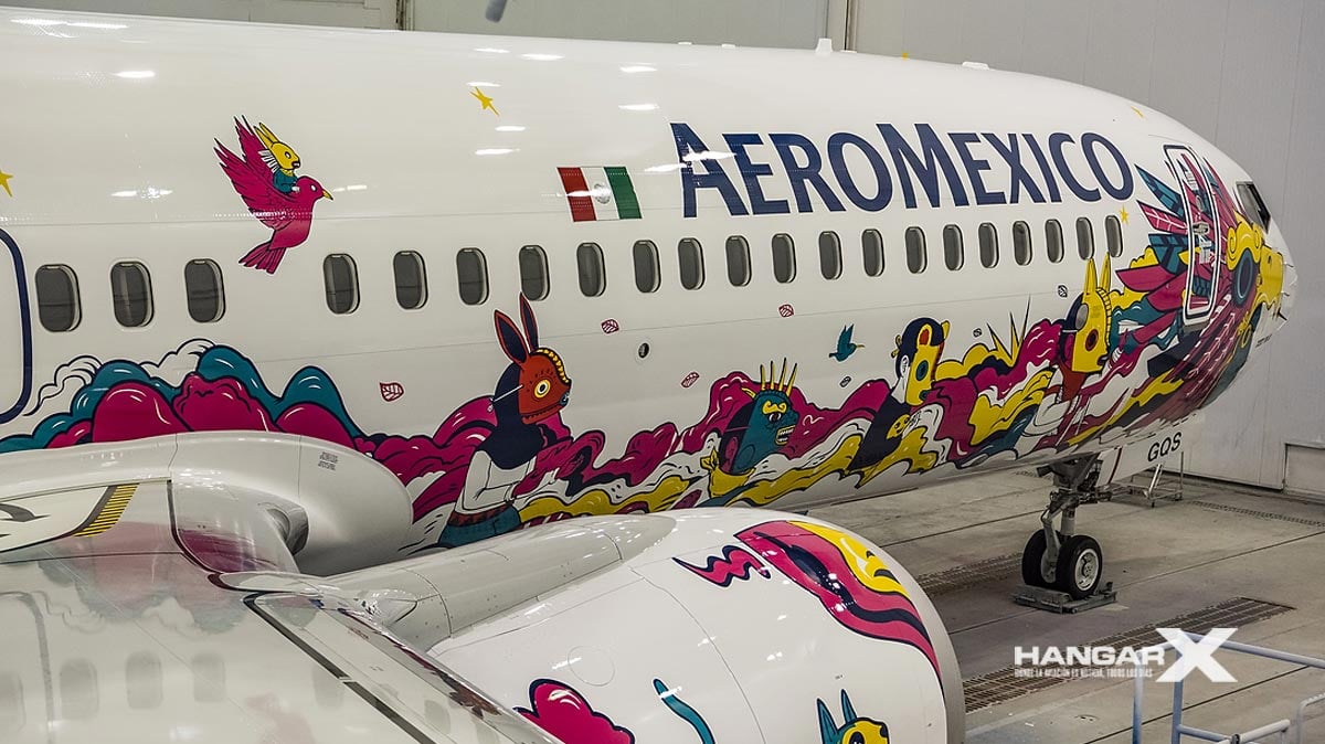 Aeroméxico presenta a Kukulcán: Un homenaje a la cultura en su nuevo Boeing 737 MAX-9 | HANGAR X