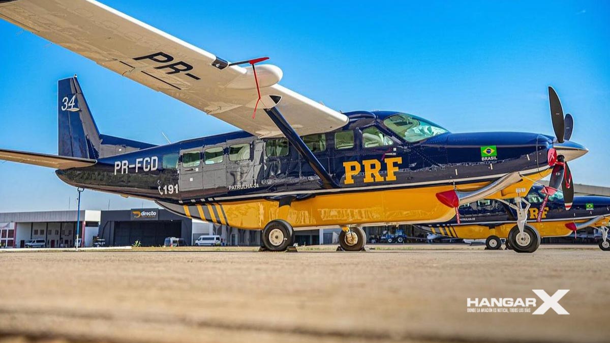 Policía de Brasil incorpora cuatro Cessna Grand Caravan EX | HANGAR X