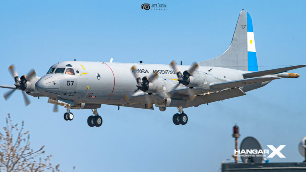 La Armada Argentina incorpora el primer P3-C Orion para vigilancia marítima | HANGAR X