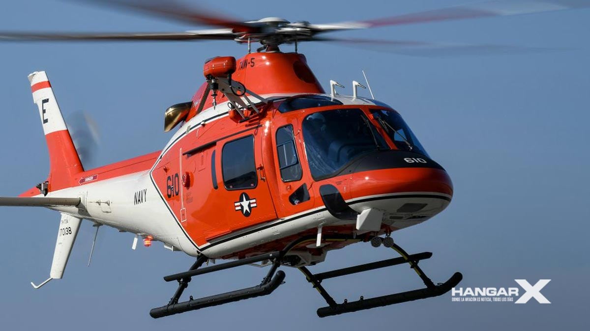 Leonardo entrega el Helicóptero TH-73A Thrasher número 100 a la Marina ...