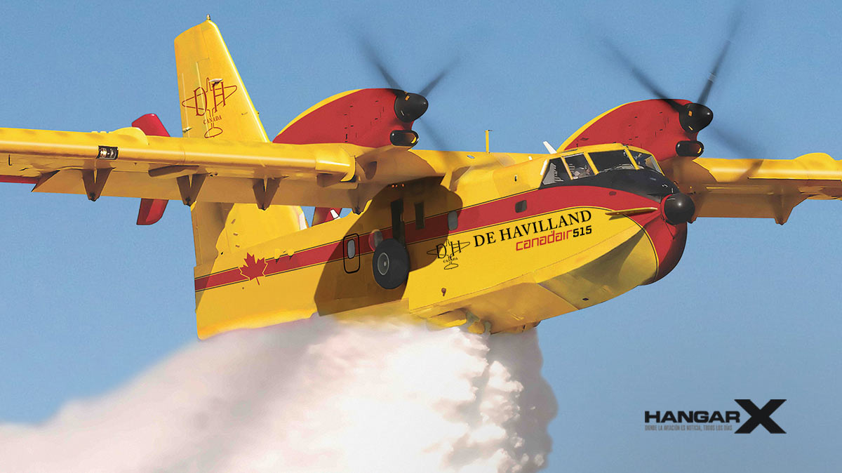 De Havilland inicia producción de los Canadair 515 para la Unión ...