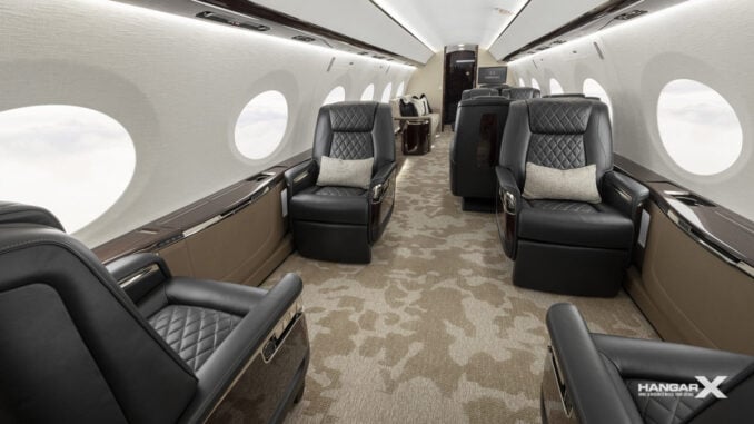 Gulfstream G800 inicia pruebas con su innovador diseño interior | HANGAR X