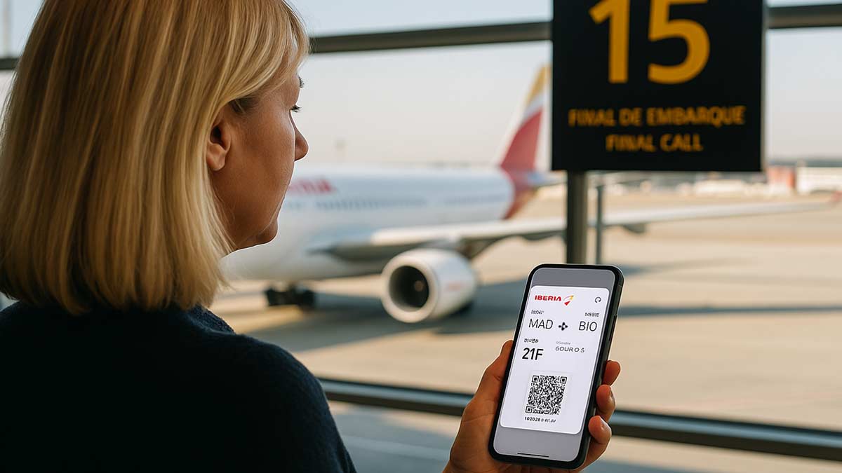 Iberia presenta su nueva tarjeta de embarque dinámica con ...