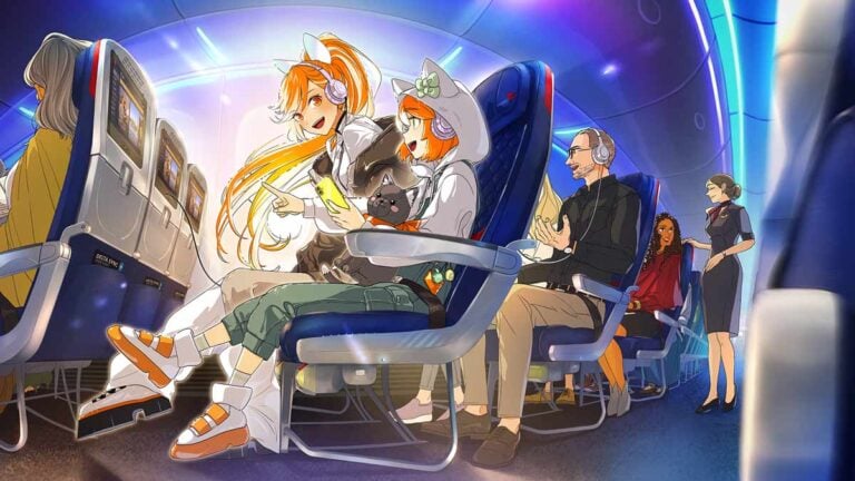 Delta y Crunchyroll se unen para ofrecer anime a bordo | HANGAR X